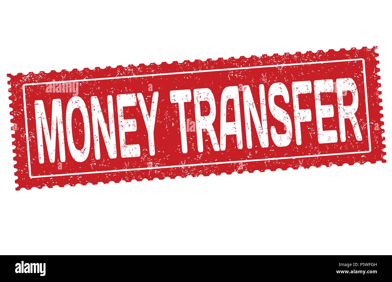 Money transfer stamp hi-res stock photography and images - Alamy