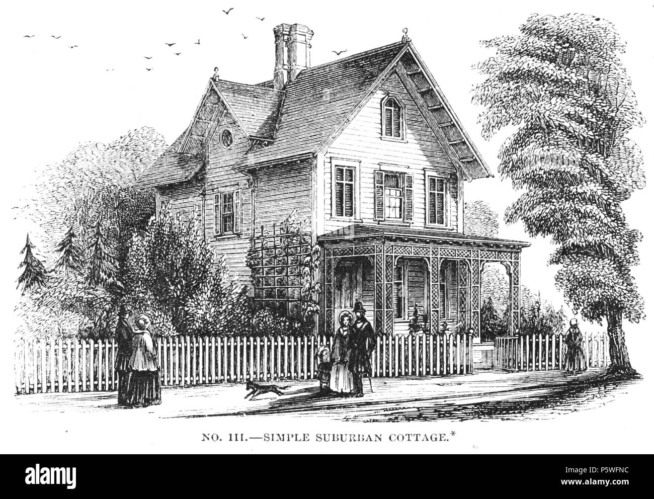 Suburban designs Black and White Stock Photos & Images - Alamy