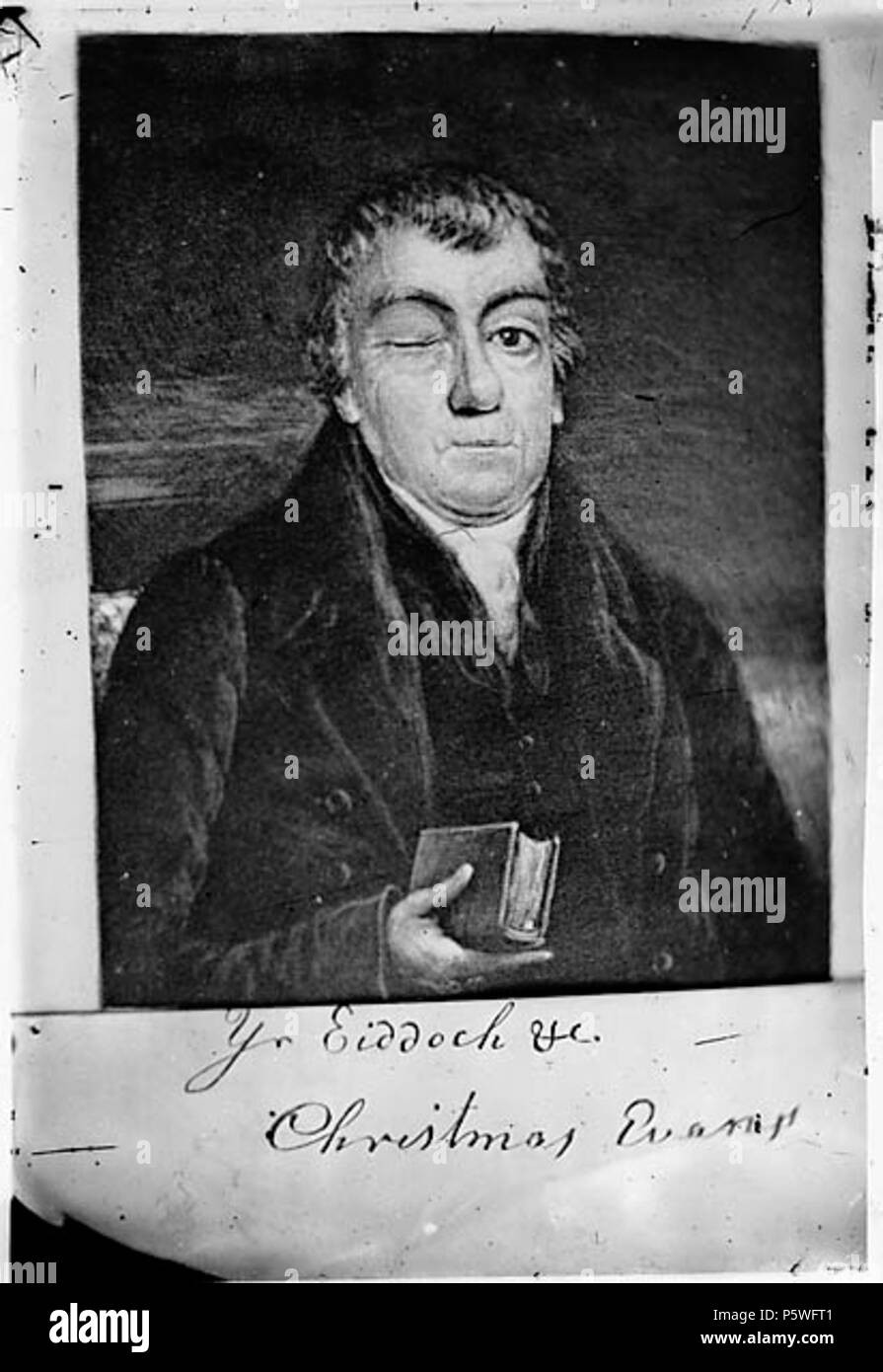 [Christmas Evans (print)] [graphic].. 1 negative : glass, wet collodion ...