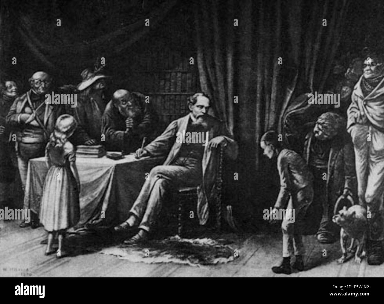 Dickens characters hi-res stock photography and images - Alamy