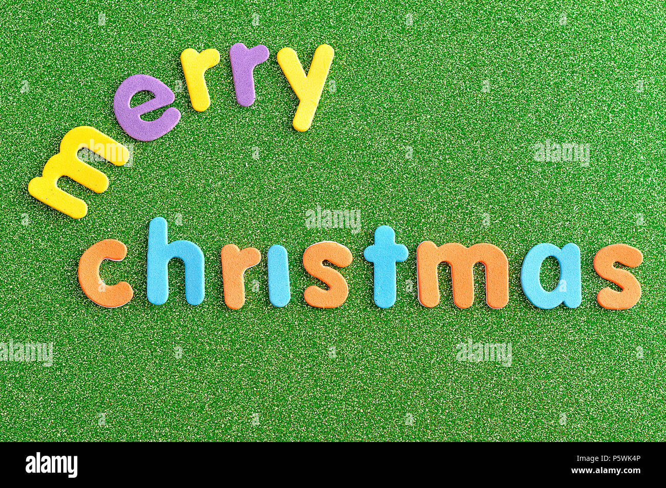 In colorful letters hi-res stock photography and images - Alamy