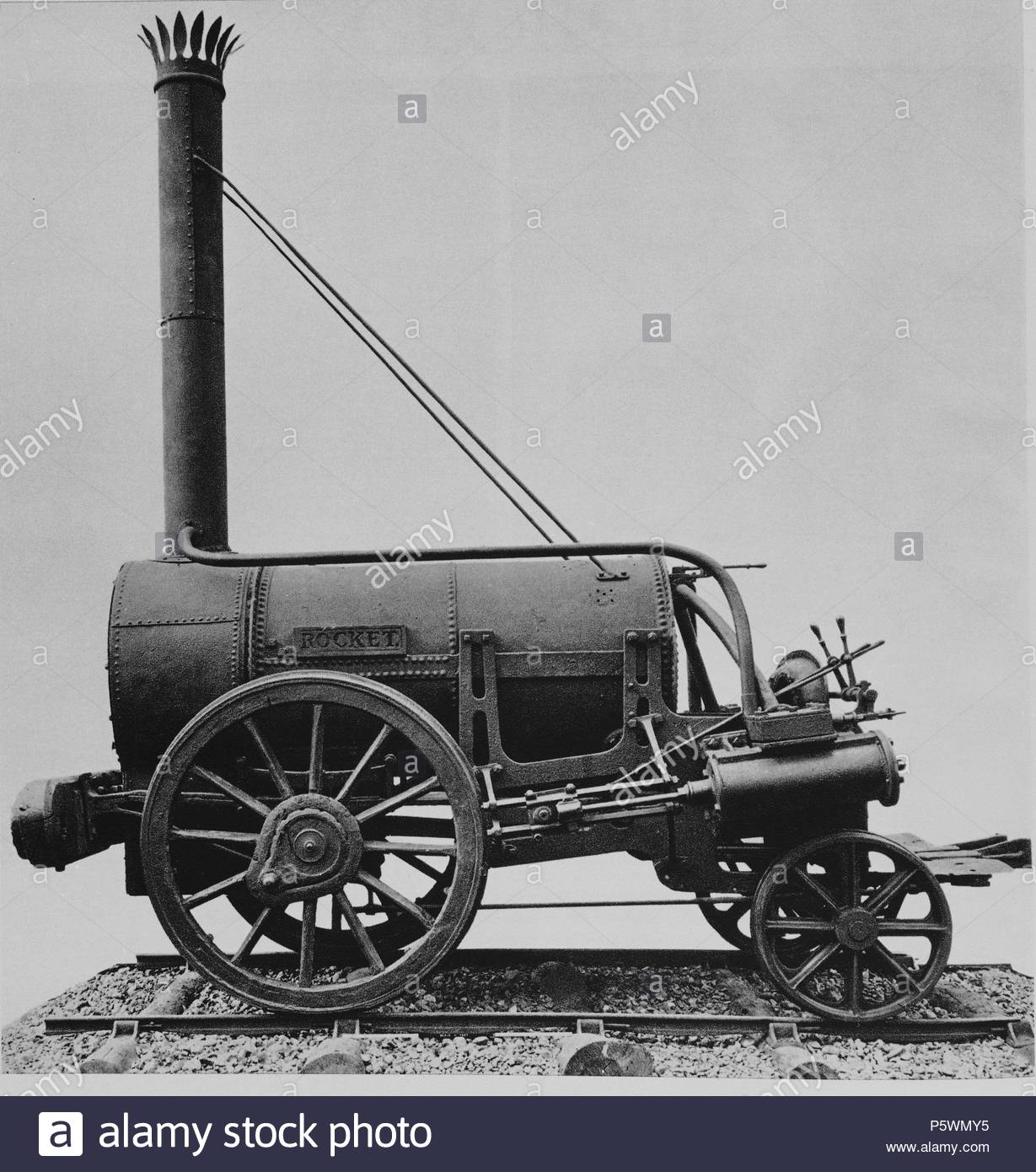 George Stephenson Black and White Stock Photos & Images - Alamy