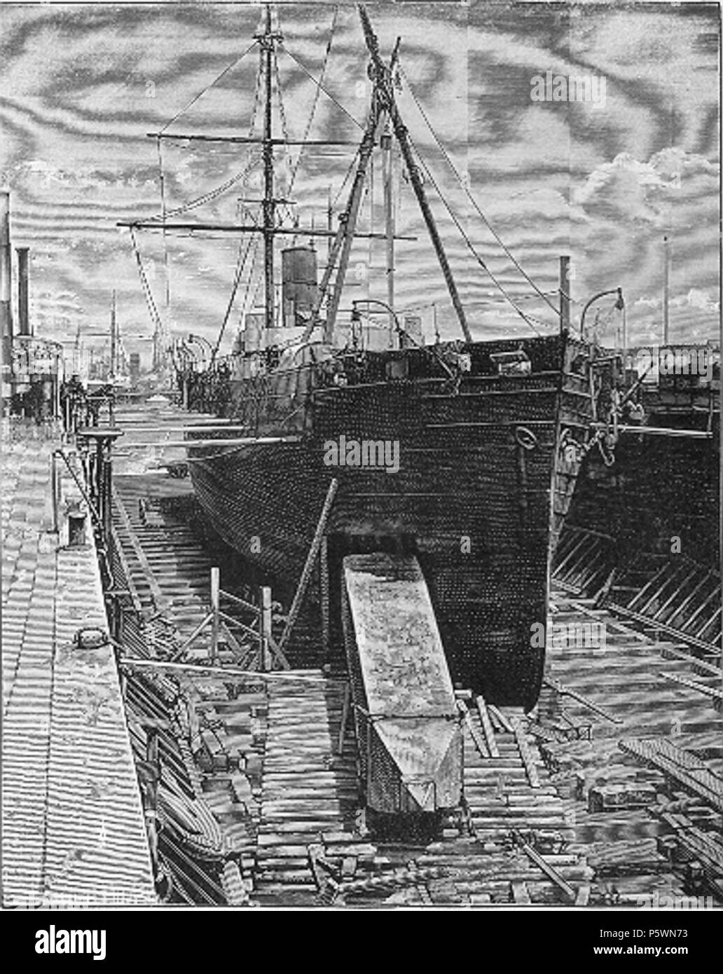 Needle in the city Black and White Stock Photos & Images - Alamy