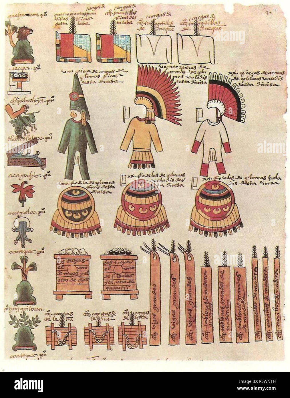 Mendoza codex hi-res stock photography and images - Alamy