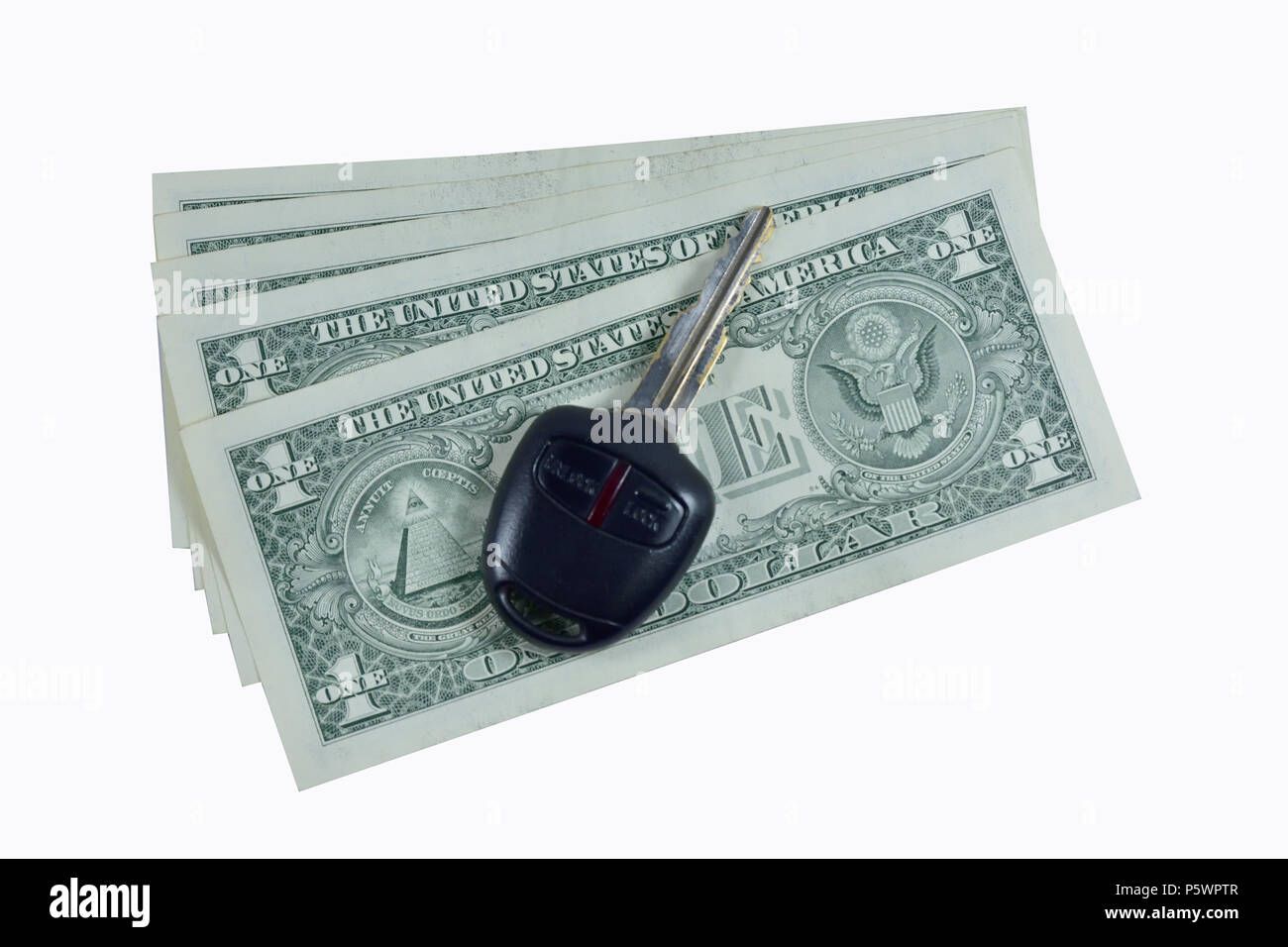 Car key keychain on Cut Out Stock Images & Pictures - Alamy