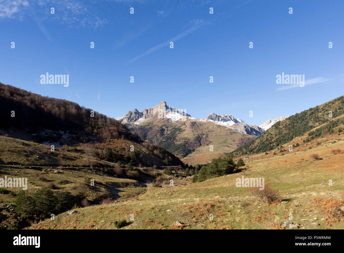 landscape in pyrenees Stock Photo - Alamy