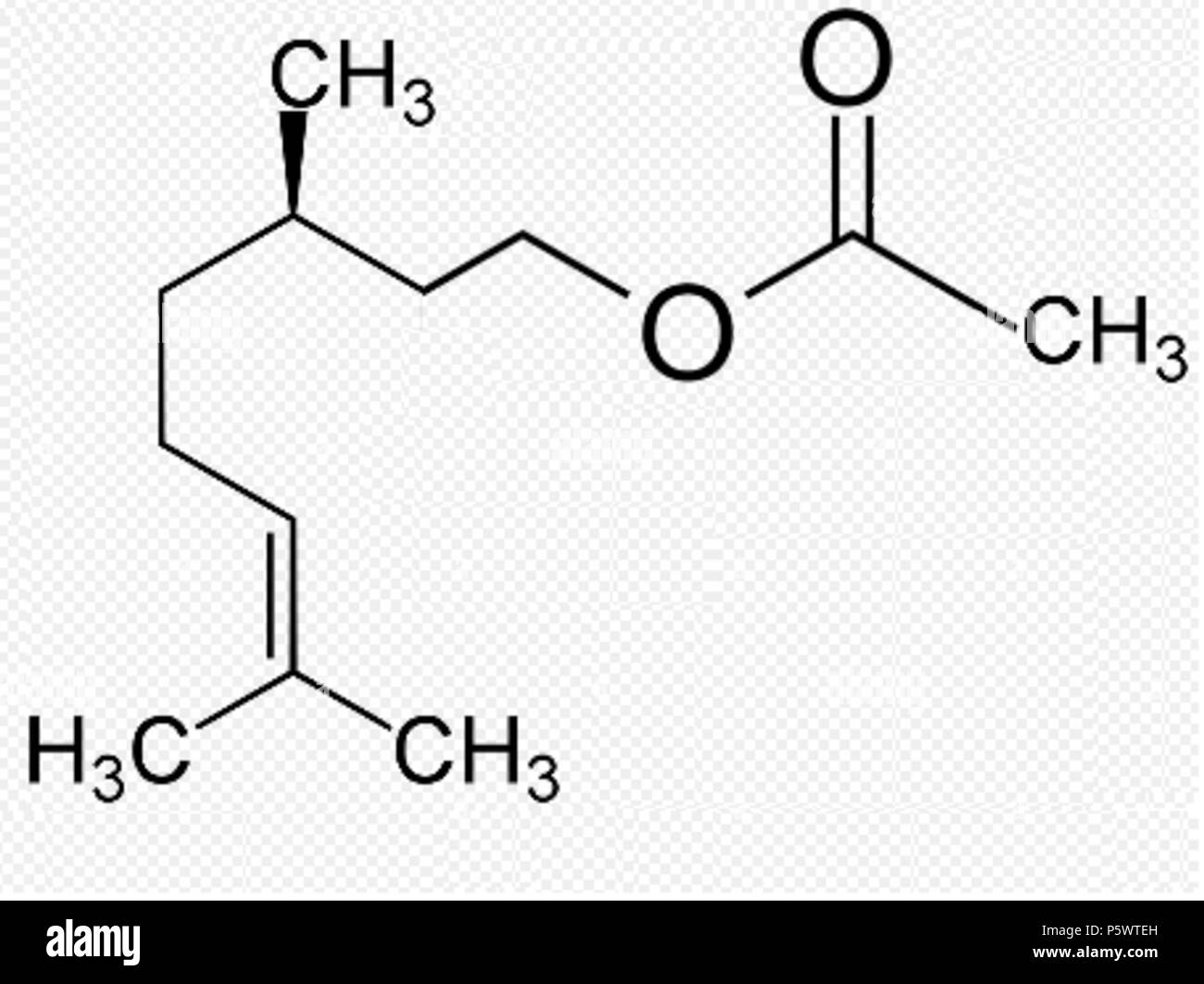 350 Citronellyl Acetate Neobits Stock Photo - Alamy