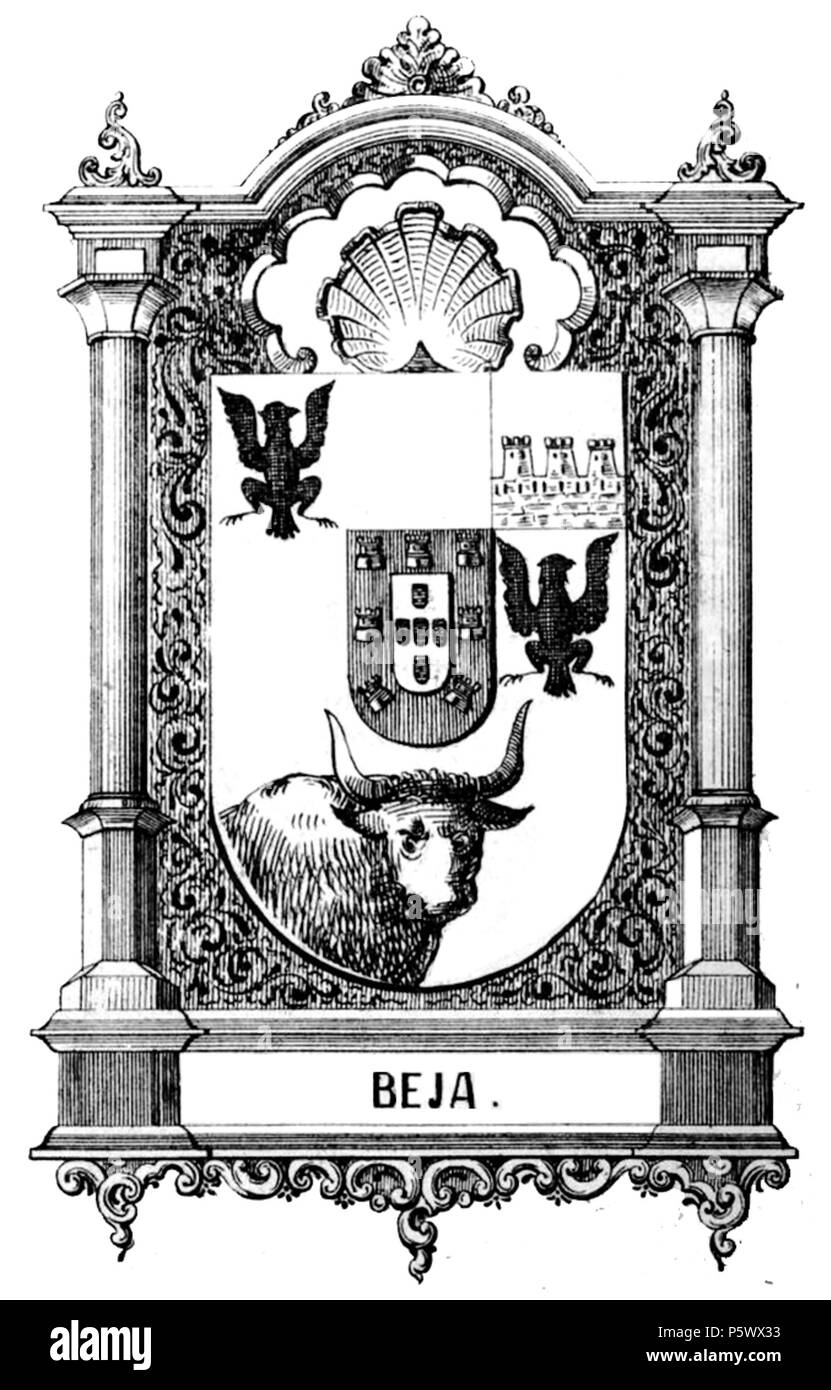 Portugal coat of arms Black and White Stock Photos & Images - Alamy