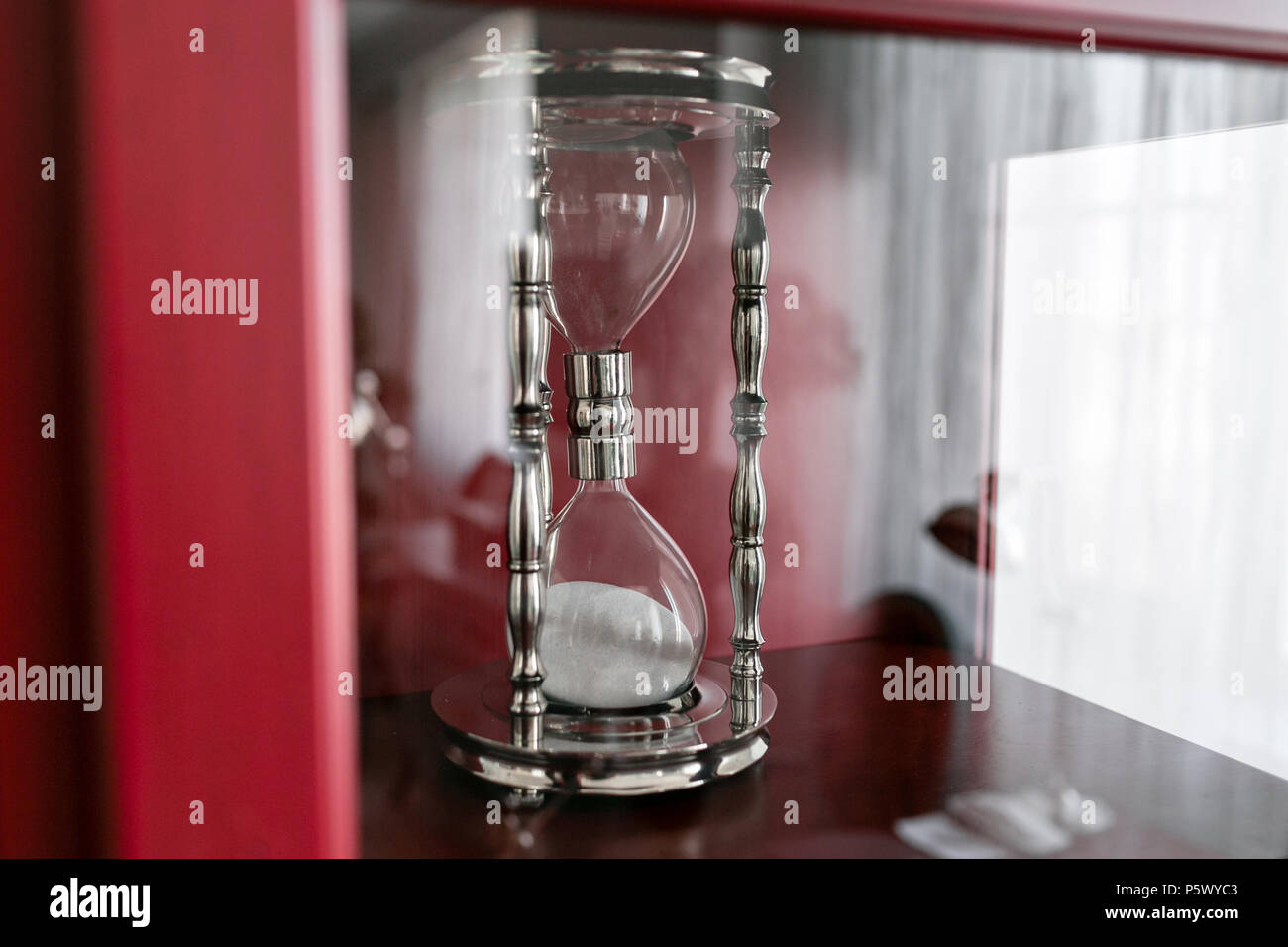 Wooden chest that has metal frame hi-res stock photography and images ...