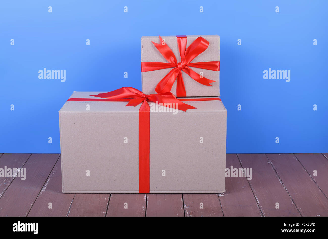 Postage and packing delivery service - Big and small Package tied up by ...