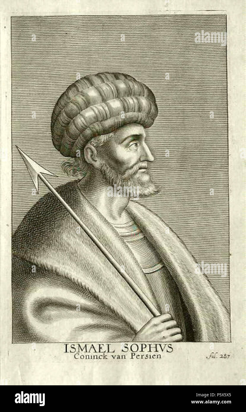 N/A. English: Ismael King of Persia . 1667. Creator:Cornelius Hazart ...
