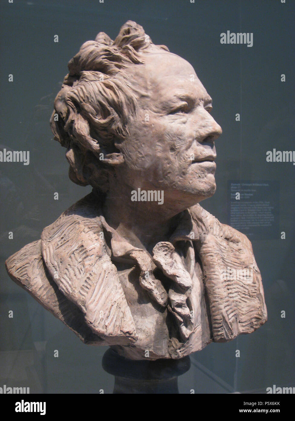 English: Bust of composer Christoph Willibard Gluck (1714-1787) 18th ...