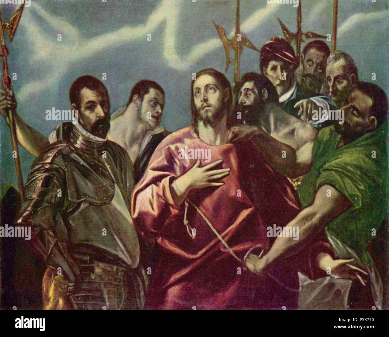 Deutsch: Christus wird seiner Kleider beraubt («El Expolio«) circa 1580 ...