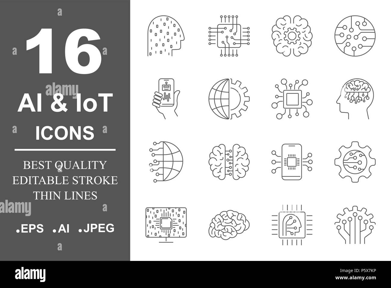 Deep learning vector vectors Stock Vector Images - Alamy