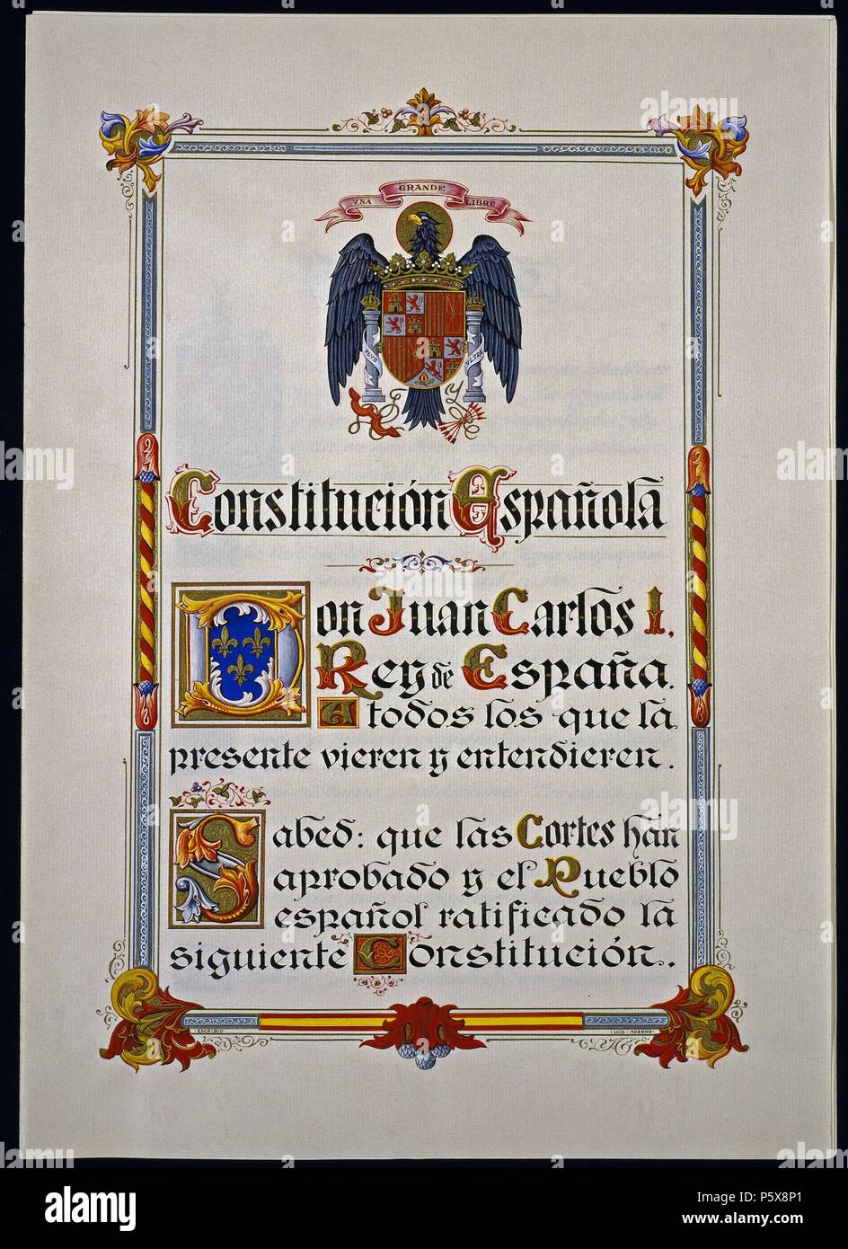 Constitution de 1978 hi-res stock photography and images - Alamy