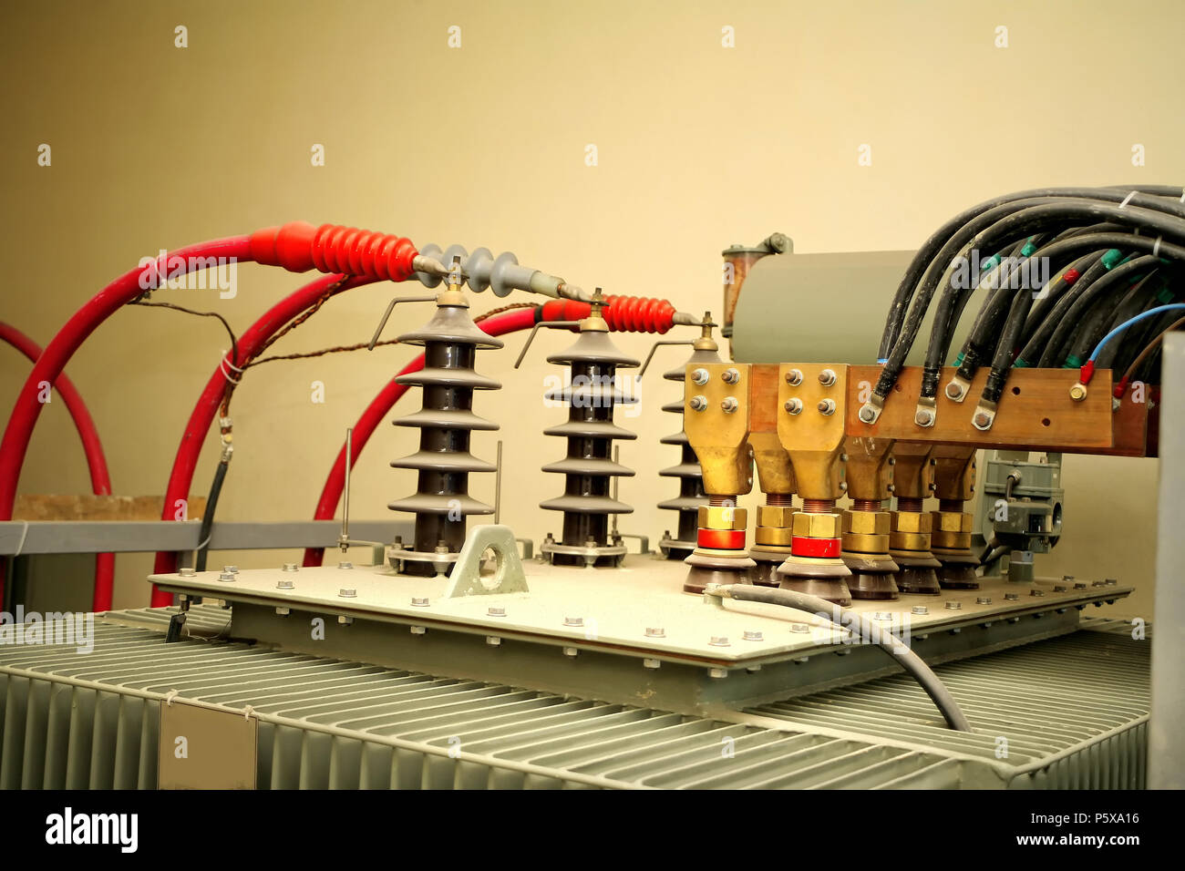 High voltage cable connectors hi-res stock photography and images - Alamy
