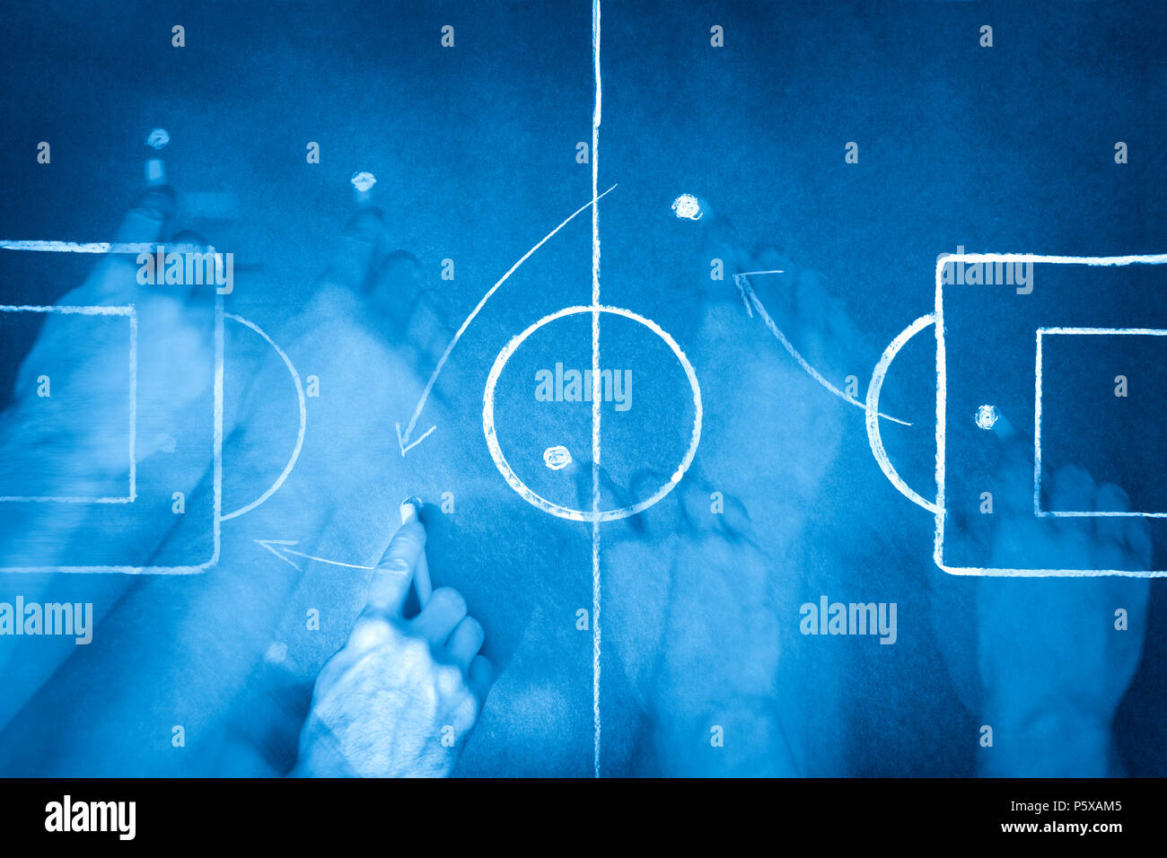 Football tactic board hi-res stock photography and images - Alamy