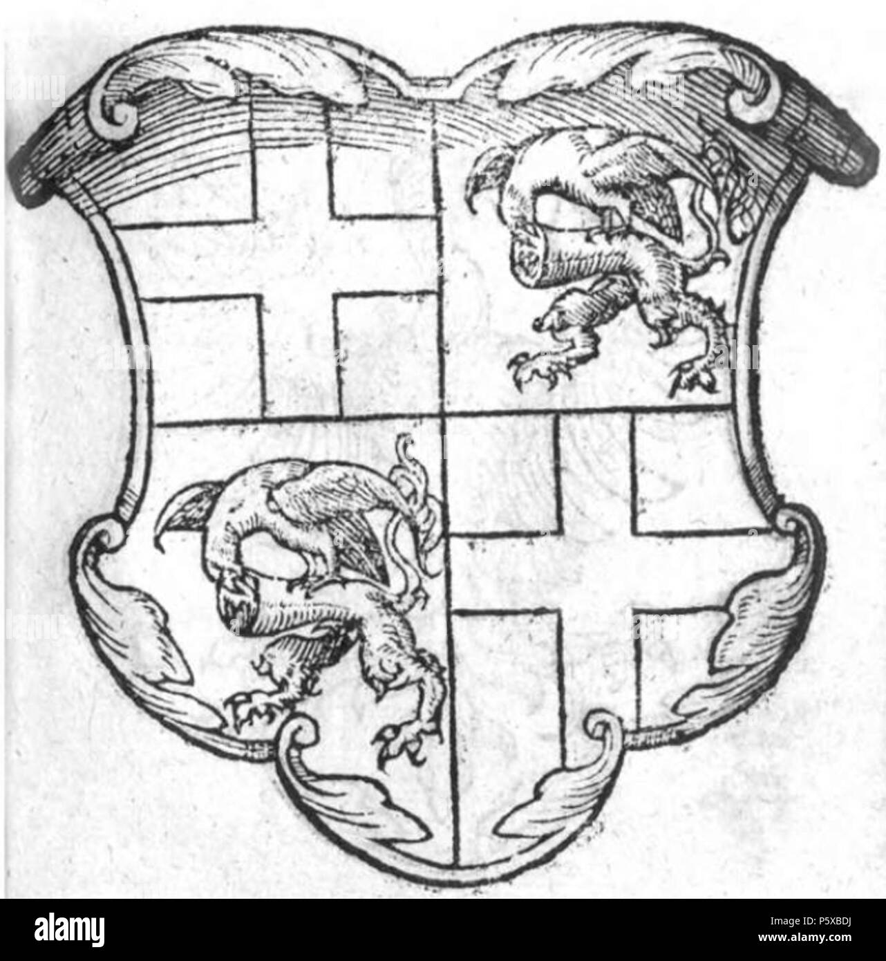 National emblem of arms Black and White Stock Photos & Images - Alamy