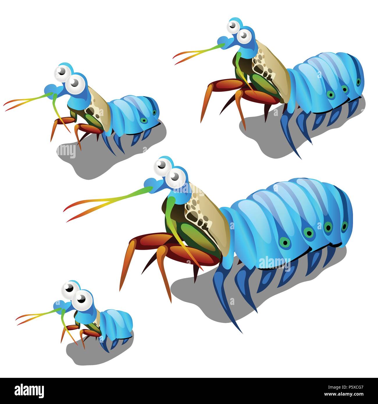 Peacock Mantis Shrimp Comic
