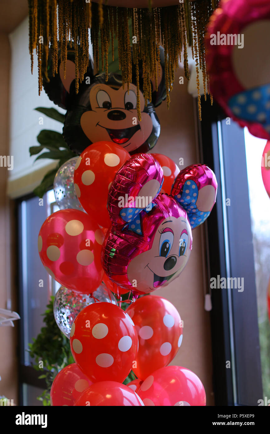 Mickey Mouse balloons Stock Photo - Alamy