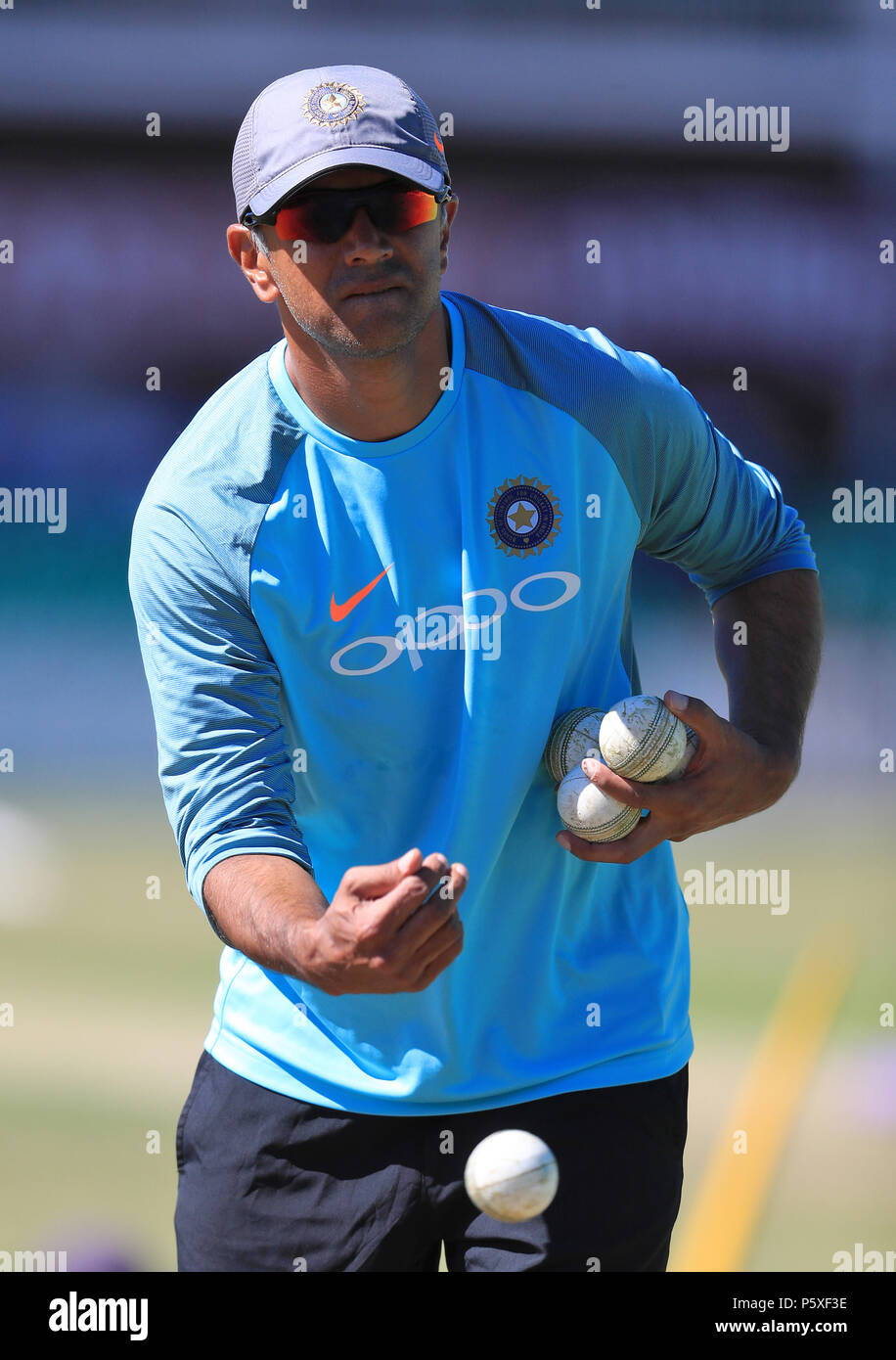 India A coach Rahul Dravid Stock Photo - Alamy