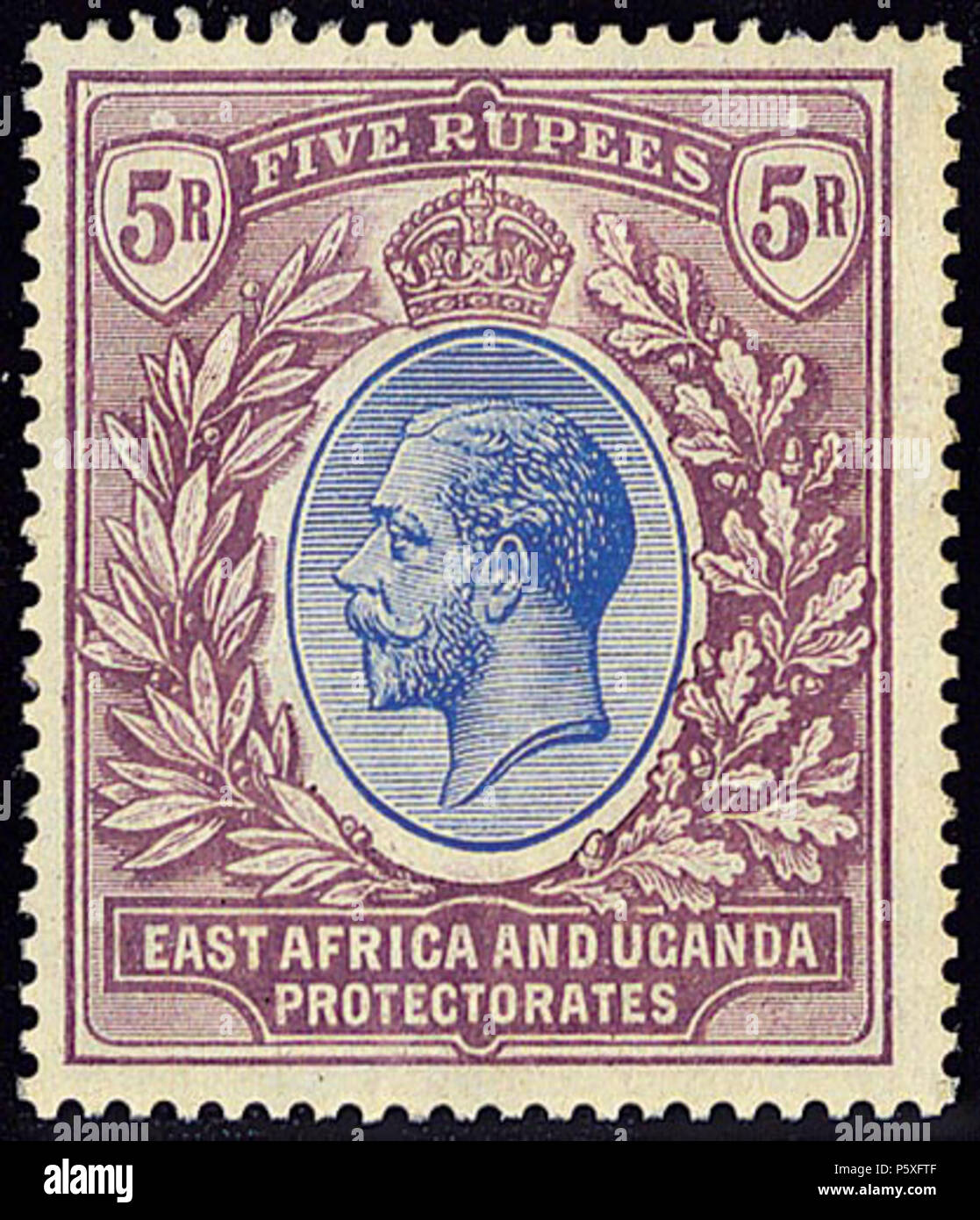 British east africa stamp hi-res stock photography and images - Alamy