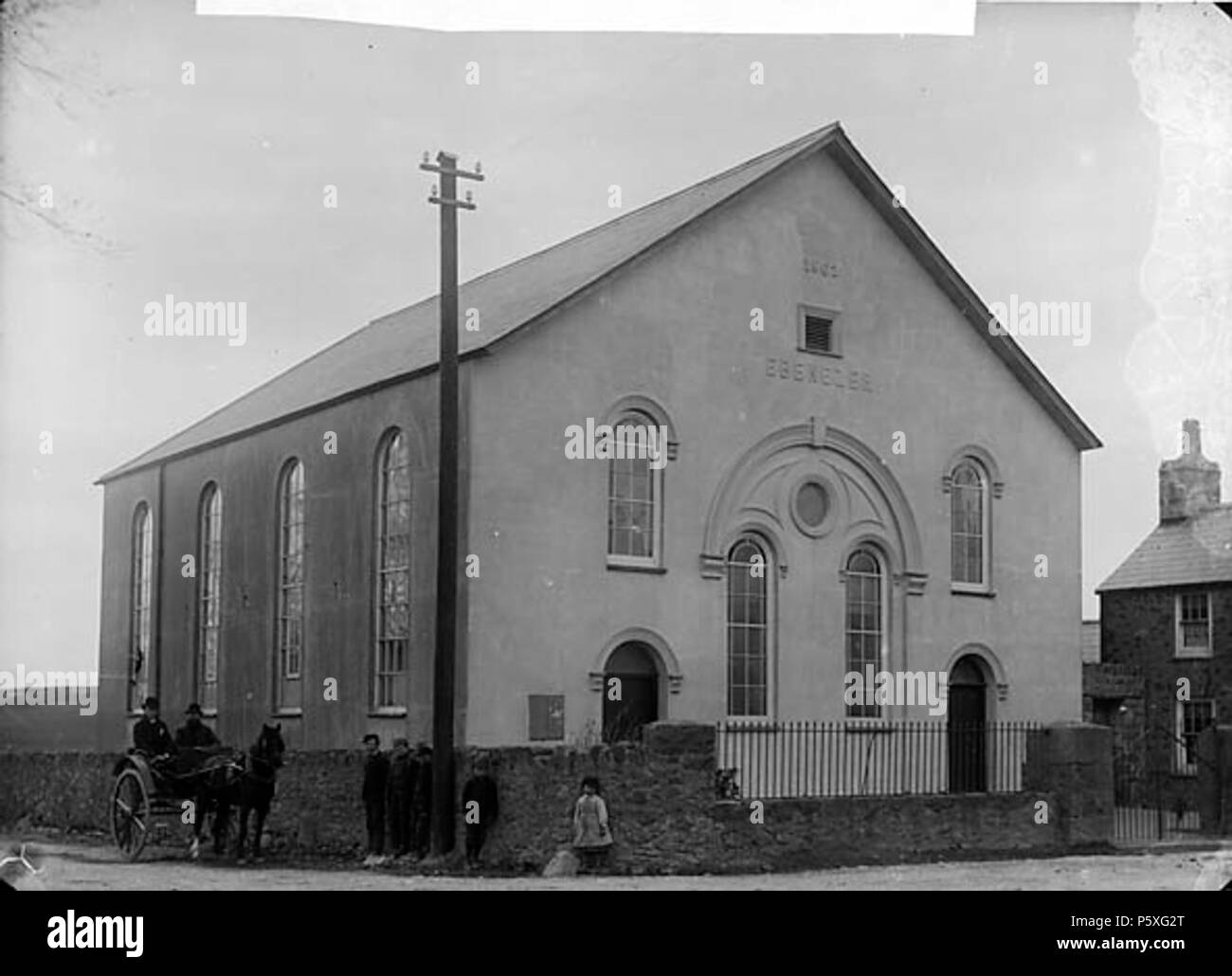 [Ebenezer chapel (A), Y Ffor (Four Crosses)] [graphic].. 1 negative ...