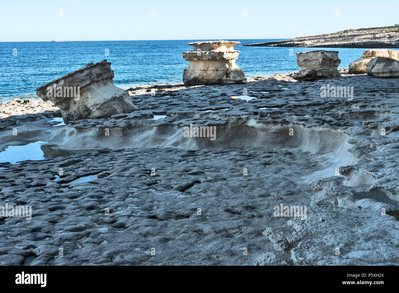 MALTE Marsaxlokk St. Peter's Pool Stock Photo - Alamy