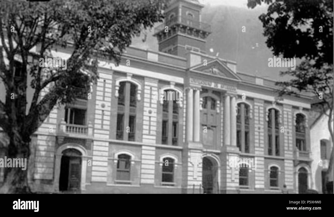 N/A. Fachada del Edificio San Ignacio de la Universidad de Antioquia, tomada el 01-01-1928 ...