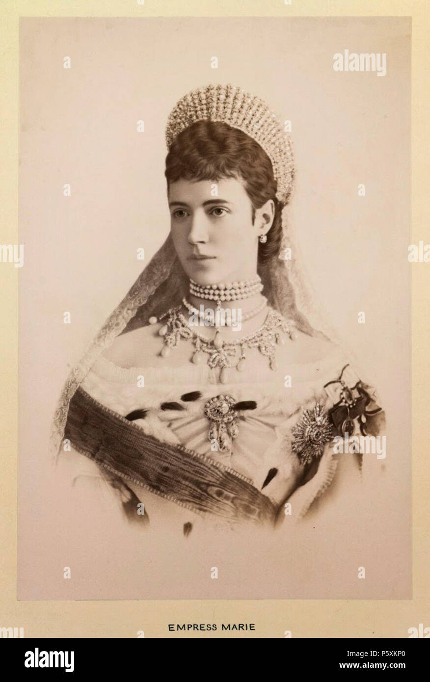 N/A. English: Empress Marie Feodorovna of Russia, circa 1885 . 1885 ...