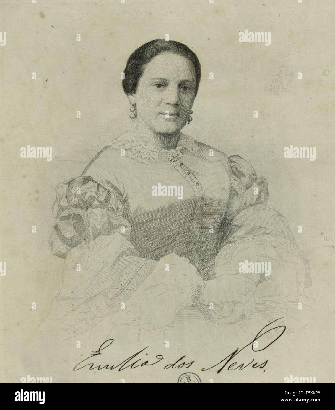 509 Emília das Neves - Retratos de portugueses do século XIX (SOUSA ...