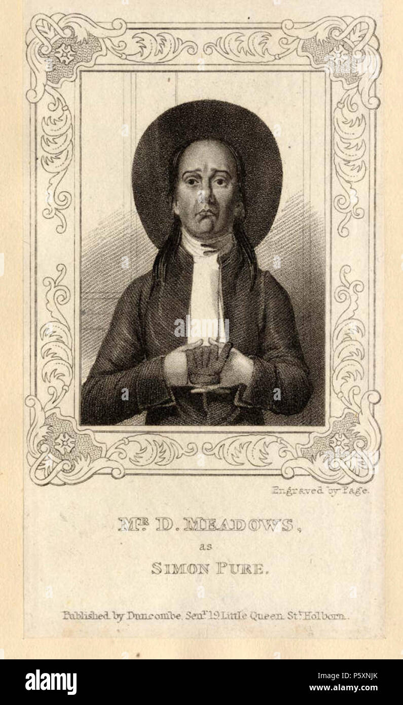 N/A. Drinkwater Meadows as Simon Pure . 19th century. Unknown 480 ...