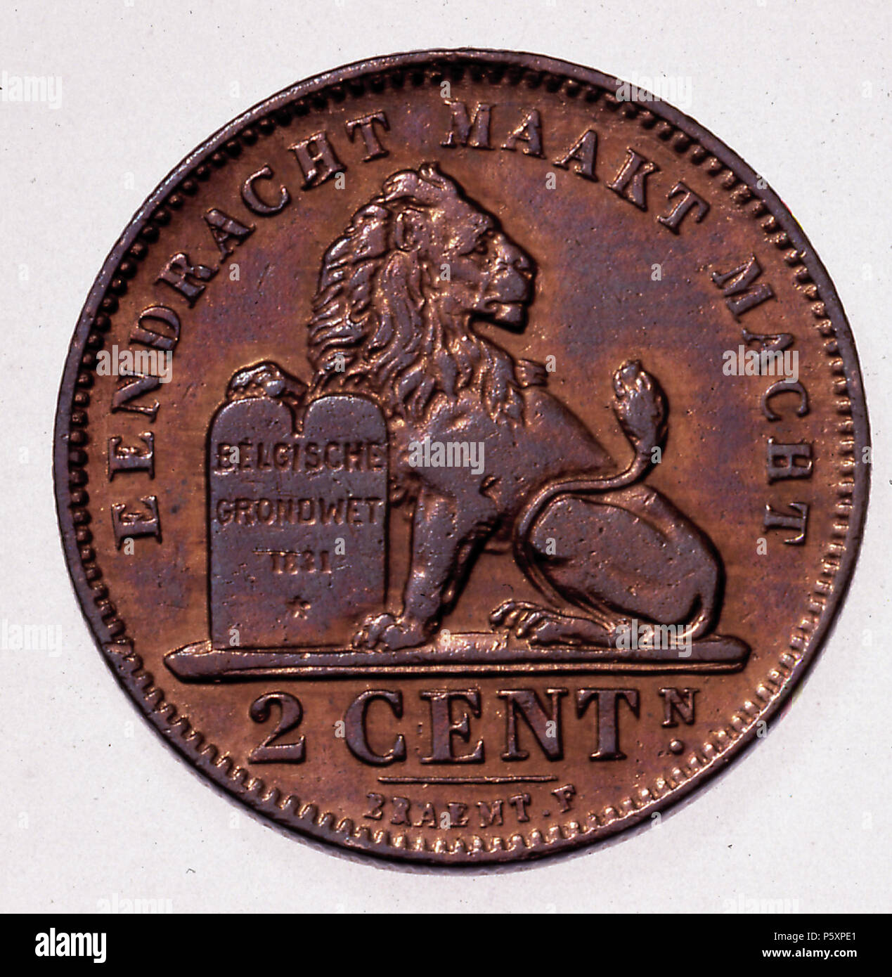 Leopold ii coin hi-res stock photography and images - Alamy