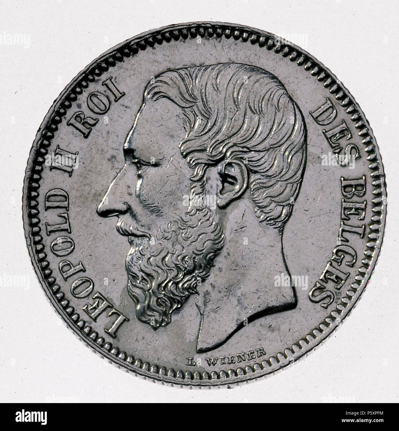 Leopold ii coin hi-res stock photography and images - Alamy