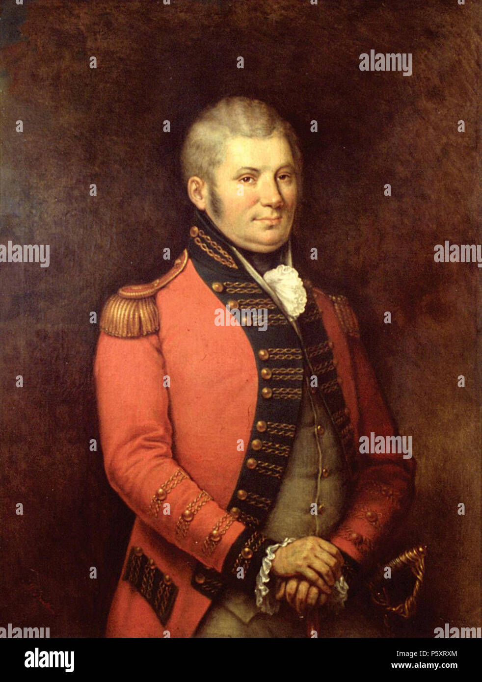 Portrait of Colonel John Graves Simcoe . Lieutenant Governor of Upper ...