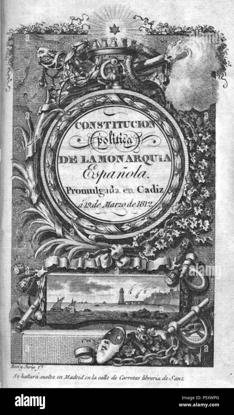 Cadiz constitution 1812 hi-res stock photography and images - Alamy
