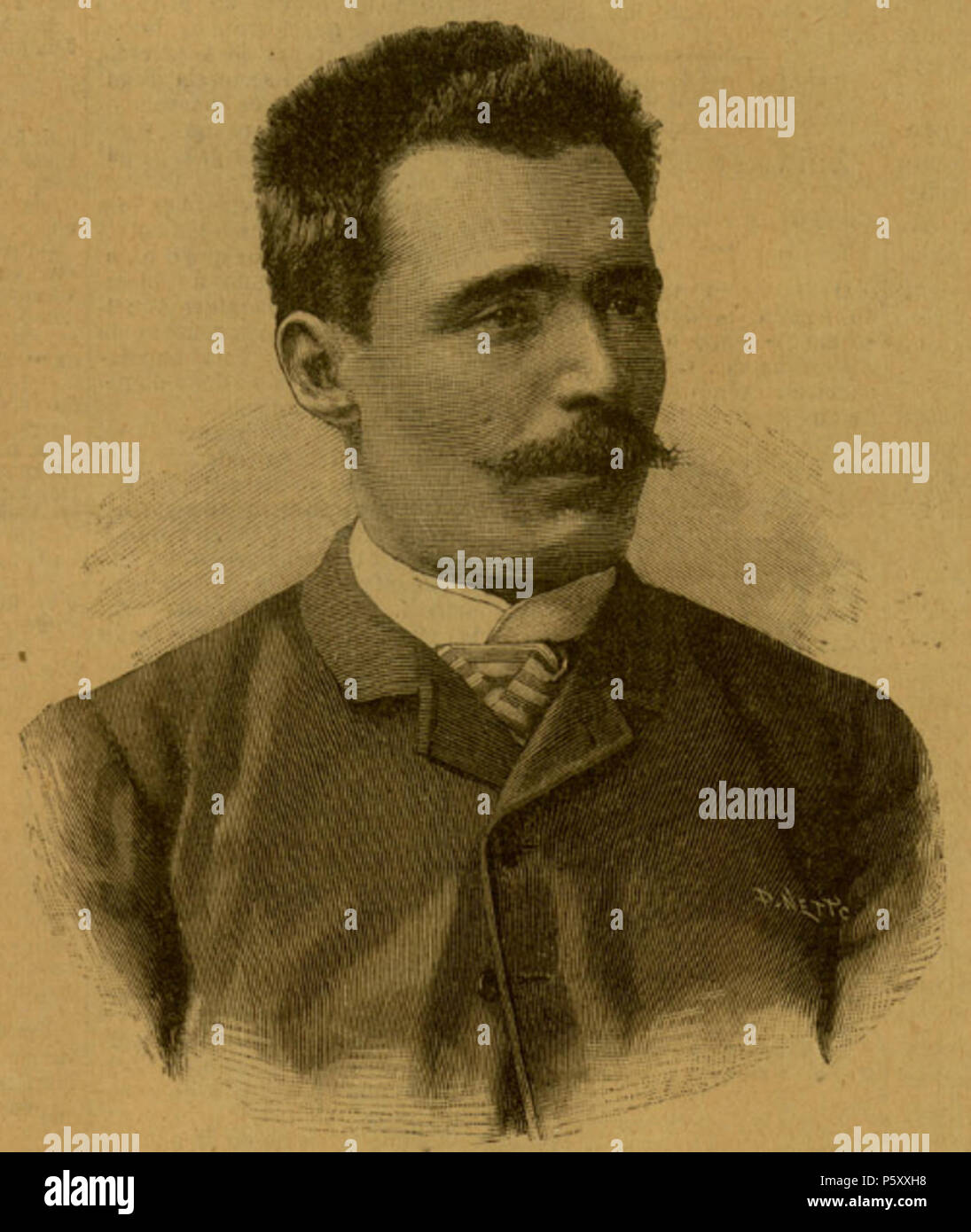 494 Eduardo Augusto da Silva - Diário Illustrado (9Jul1888 Stock Photo ...