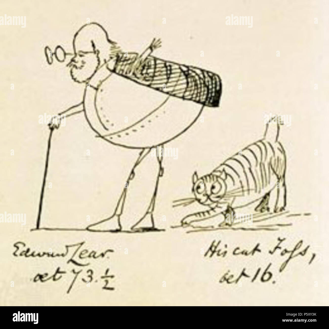 Edward lear cat hi-res stock photography and images - Alamy