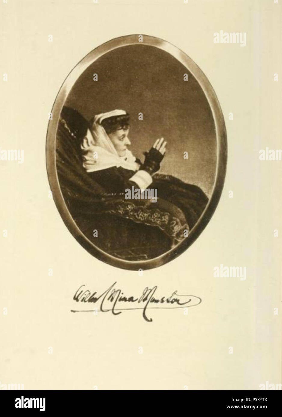 384 Countess of Munster 1904 frontispiece Stock Photo - Alamy