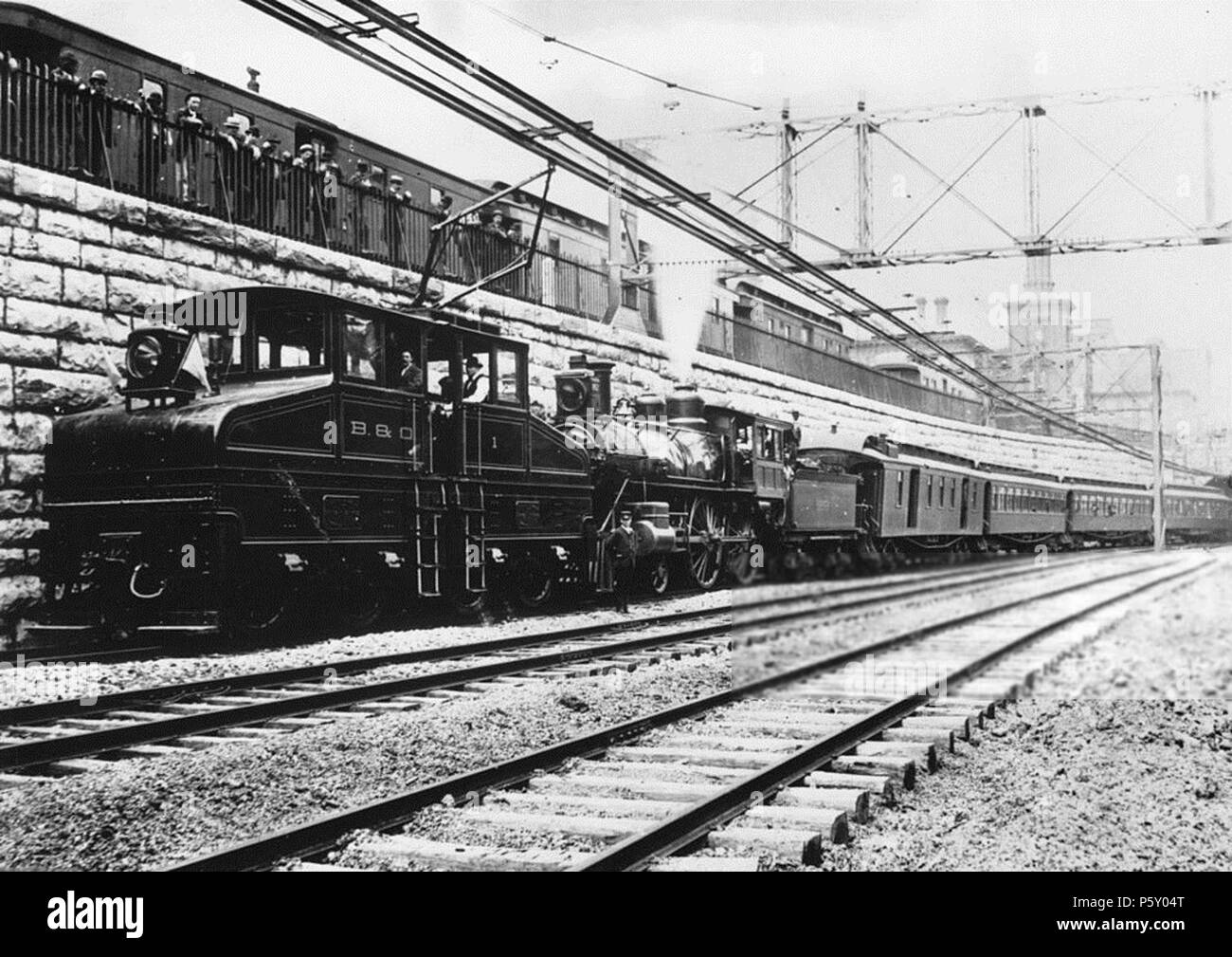 Baltimore rail Black and White Stock Photos & Images - Alamy