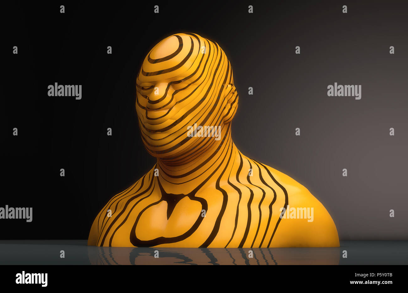 Person body silhouette 3d hi-res stock photography and images - Alamy