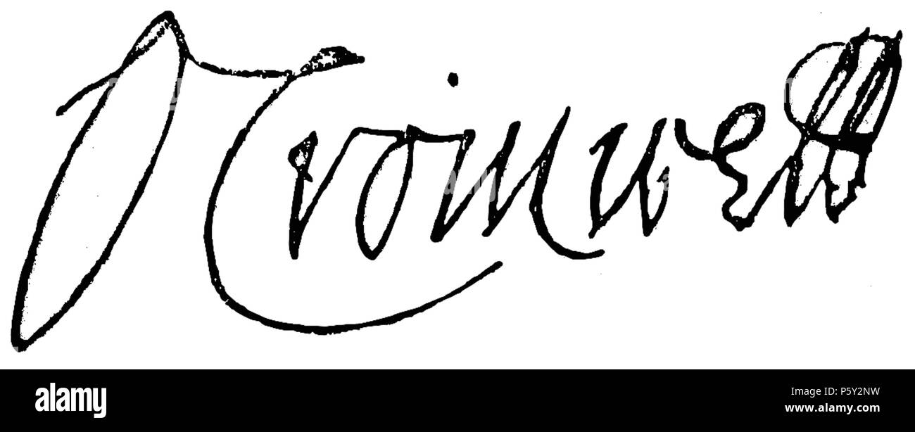 Cromwell signature hi-res stock photography and images - Alamy