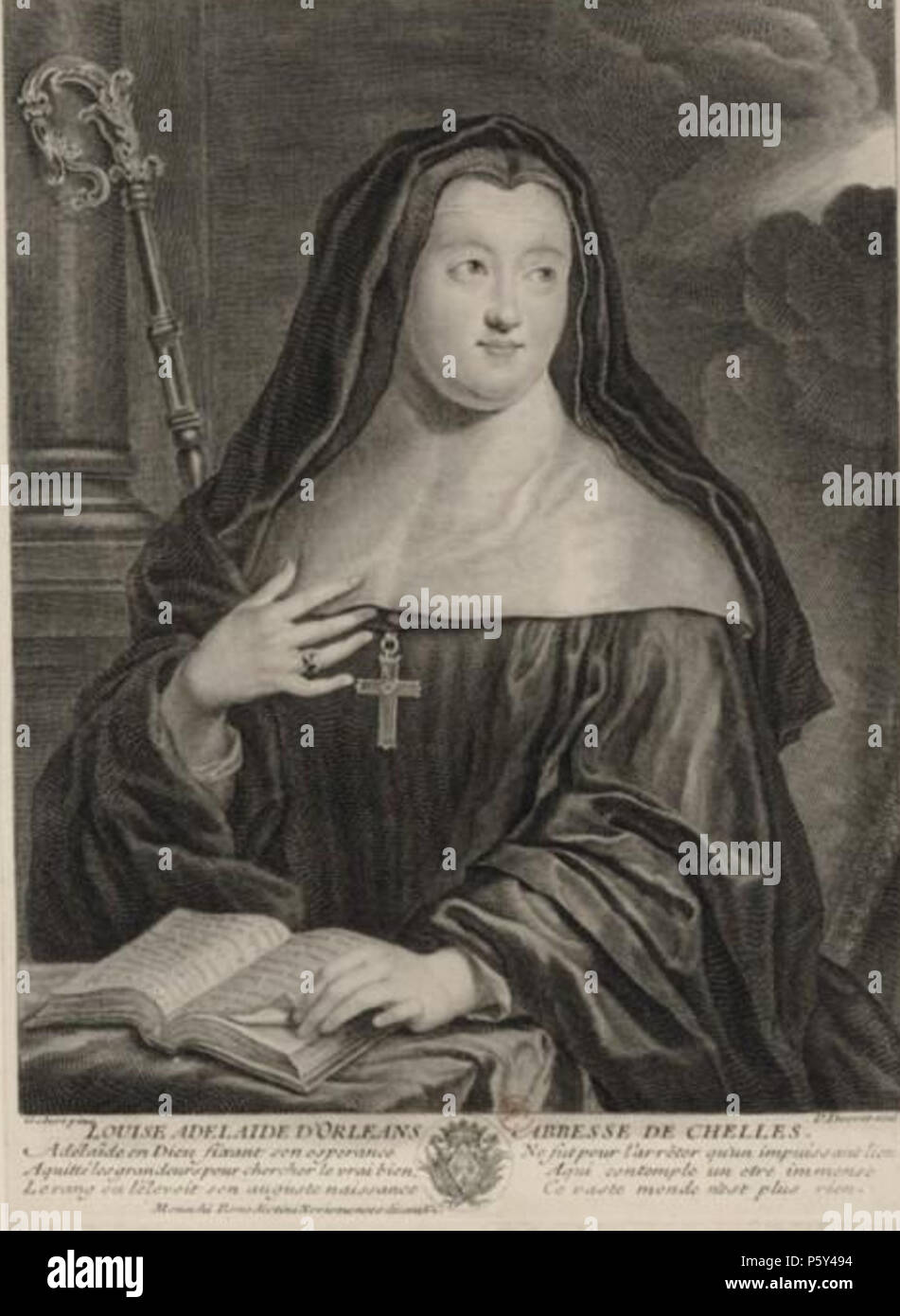 Abbess of chelles hi-res stock photography and images - Alamy