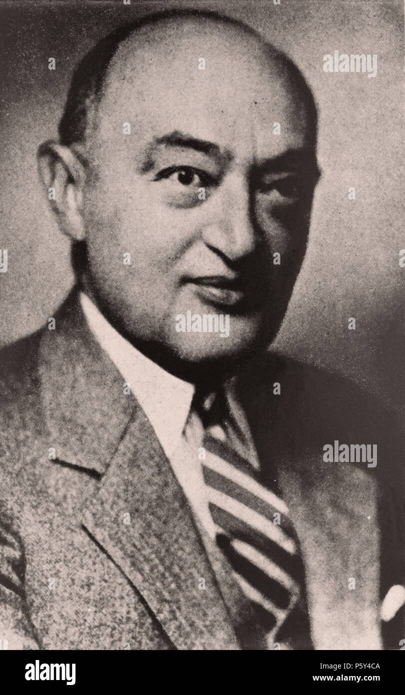 JOSEPH ALOIS SCHUMPETER (1883/1950) ECONOMISTA AUSTRIACO Stock Photo ...
