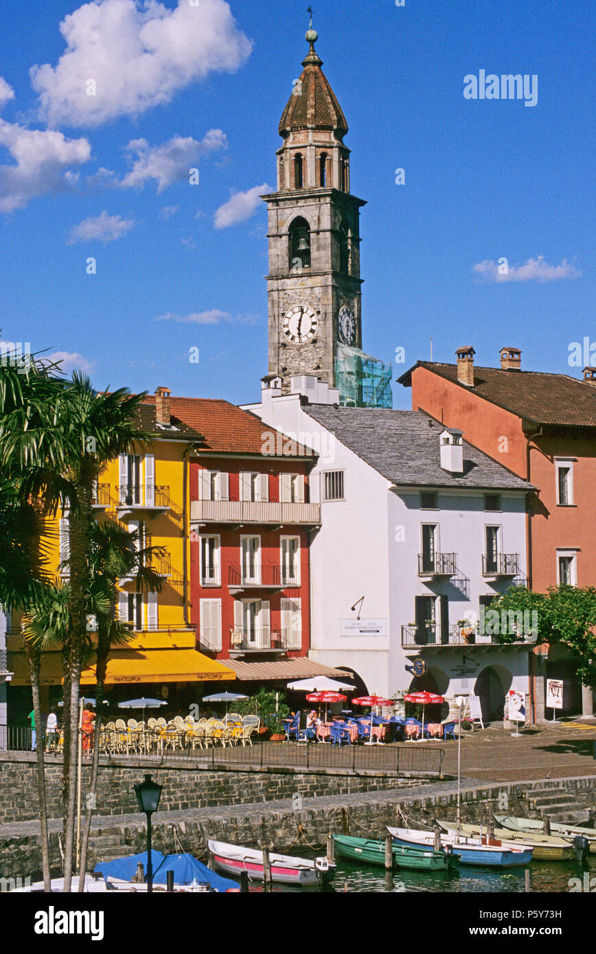 Ascona promenade hi-res stock photography and images - Alamy