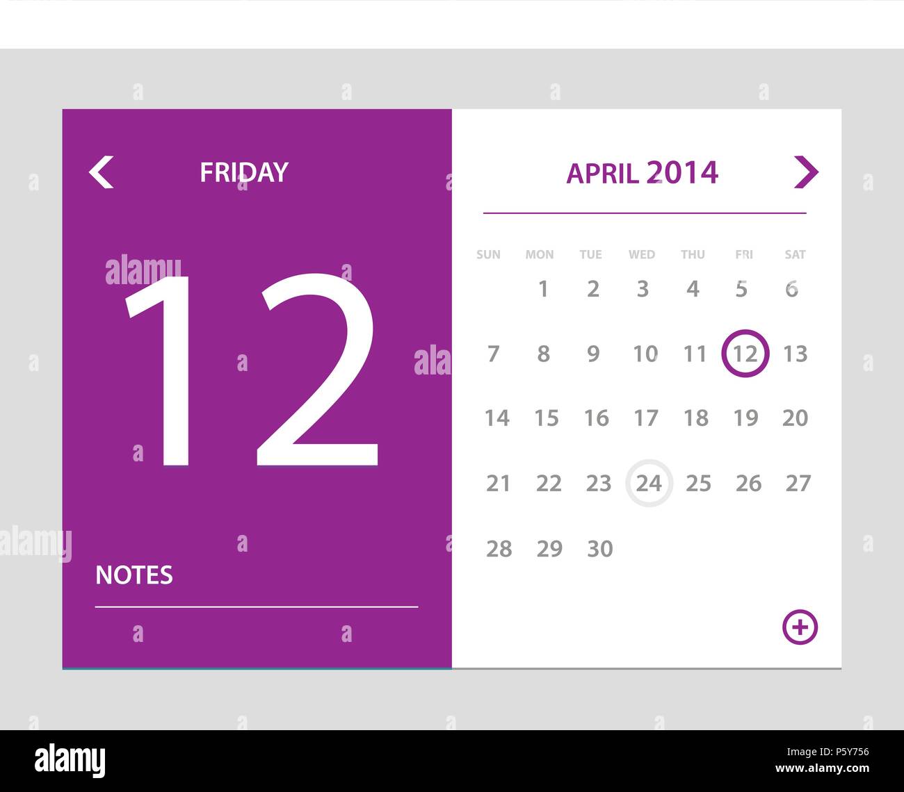 Flat vector slider banner Stock Vector Images - Alamy