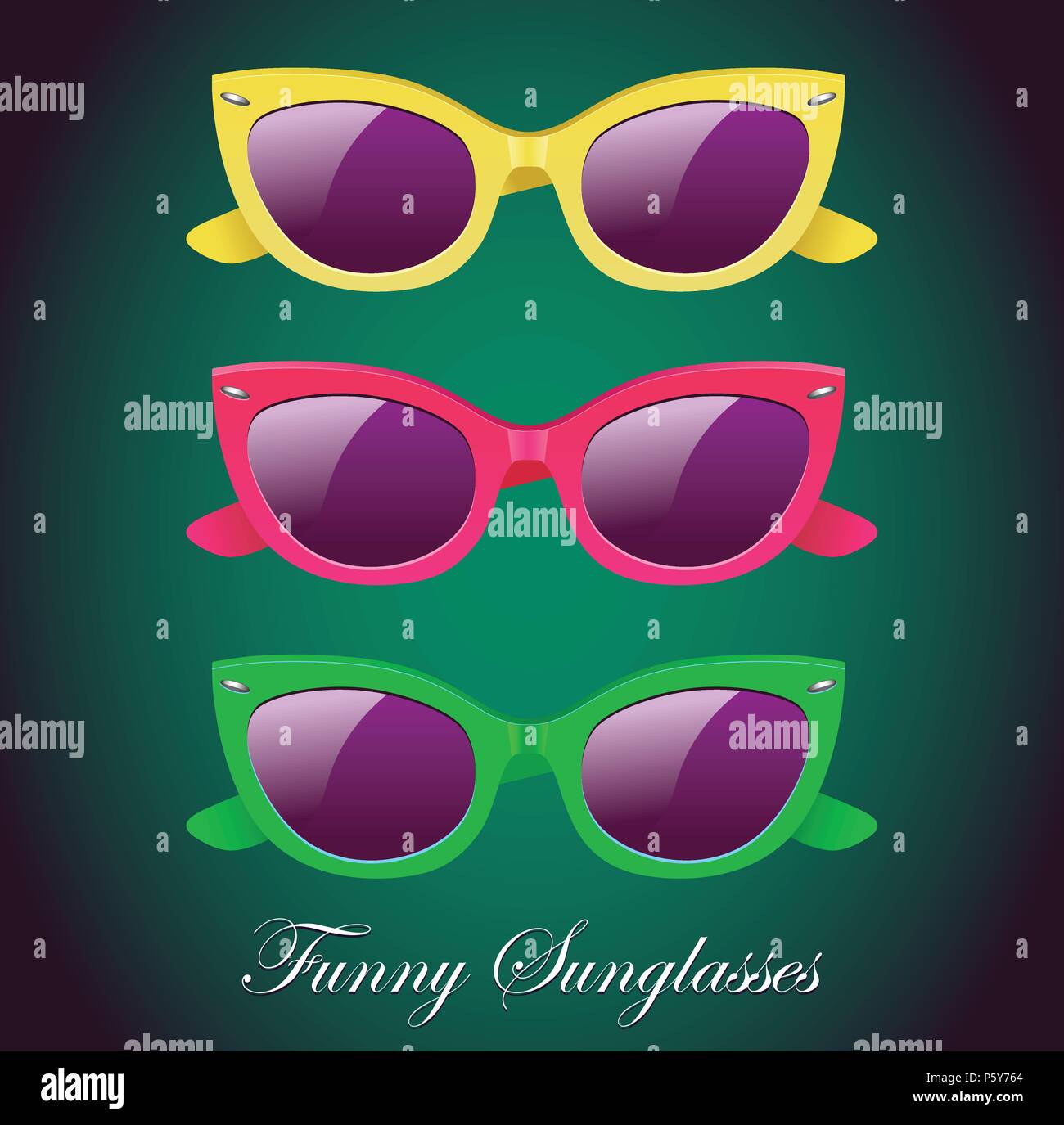 Retro fashion accessory Stock Vector Images - Alamy