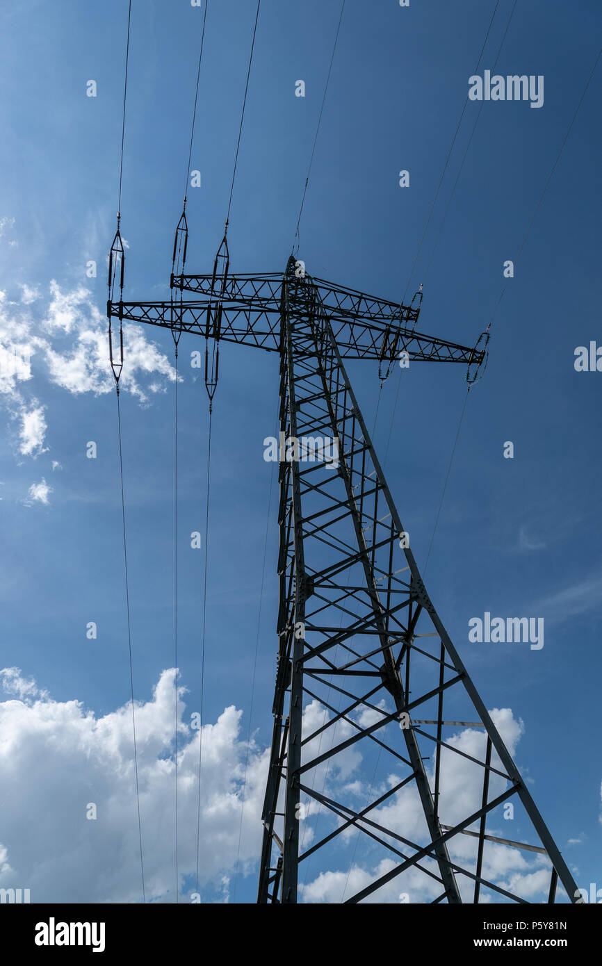 Transmission line tower hi-res stock photography and images - Alamy