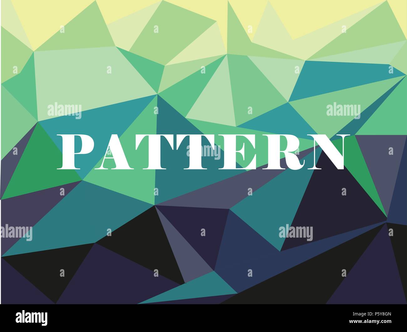 Abstract polygonal blue background Stock Vector Images - Alamy