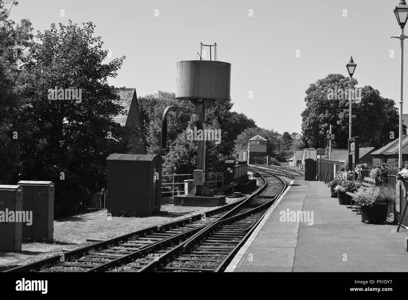 Buffers england station Black and White Stock Photos & Images - Alamy